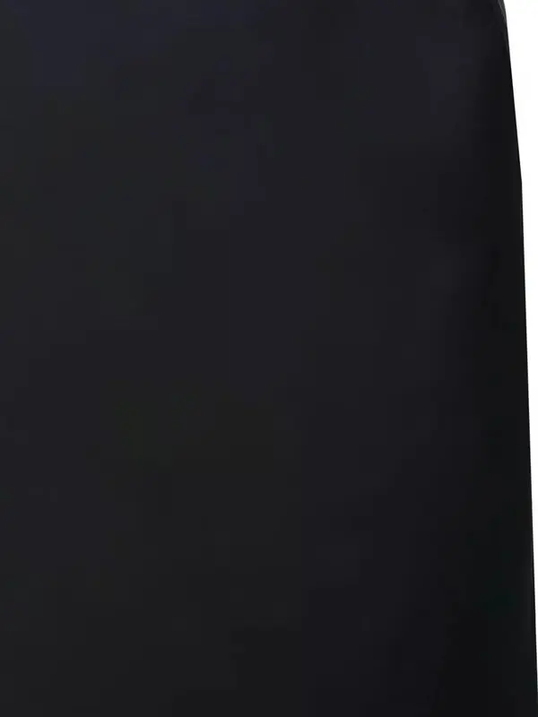 Attico High-neck Maxi Dress With Twisted Detail