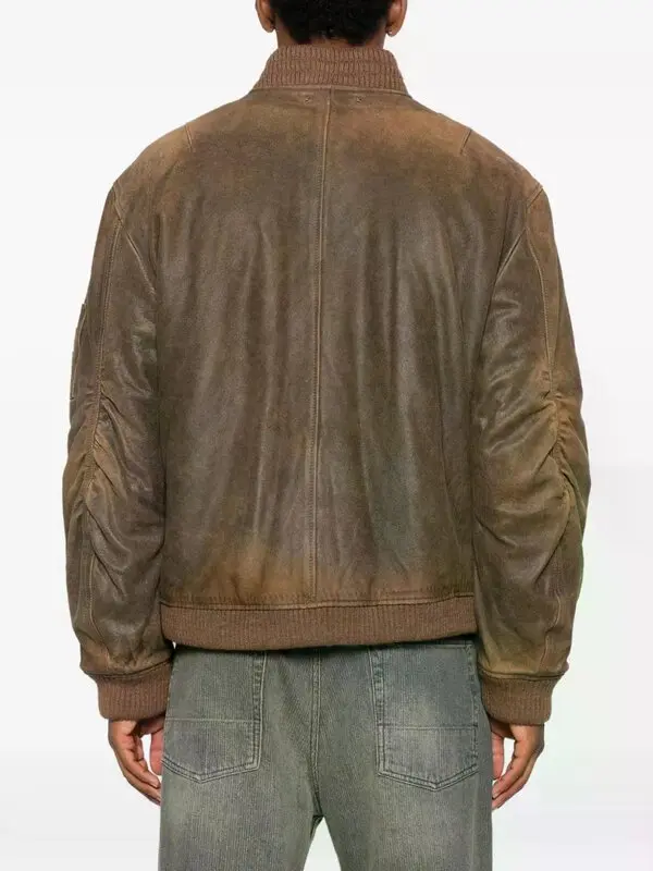 GOLDEN GOOSE Zip-fastening Leather Jacket