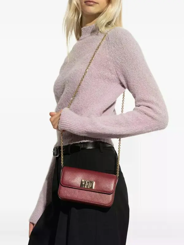 Furla Mini 1927 Chain-strap Crossbody Bag - Red