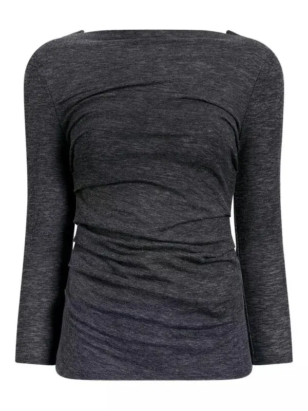 Proenza Schouler White Label Blythe Boat-neck Top
