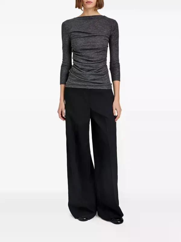 Proenza Schouler White Label Blythe Boat-neck Top