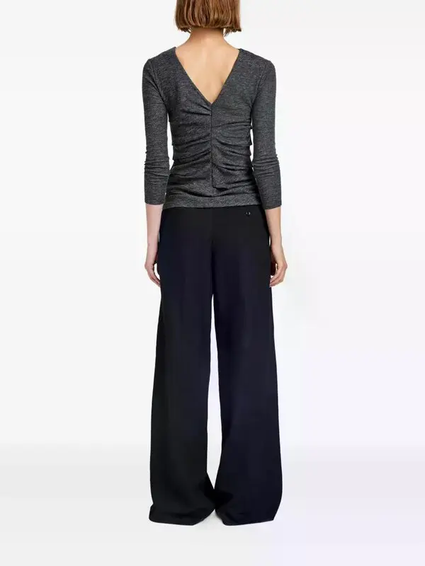 Proenza Schouler White Label Blythe Boat-neck Top