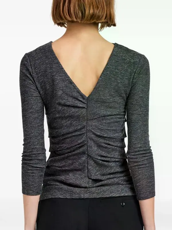 Proenza Schouler White Label Blythe Boat-neck Top