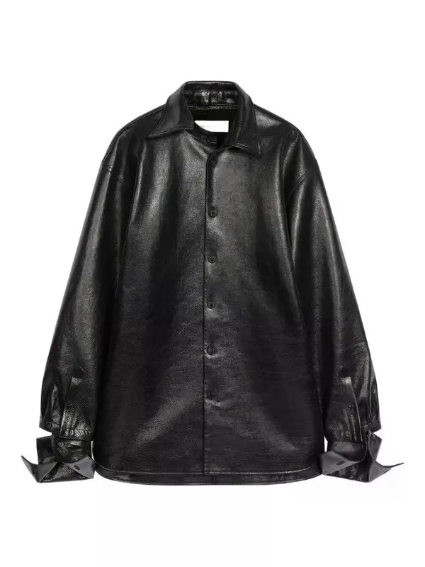 Dries Van Noten Leather Shirt