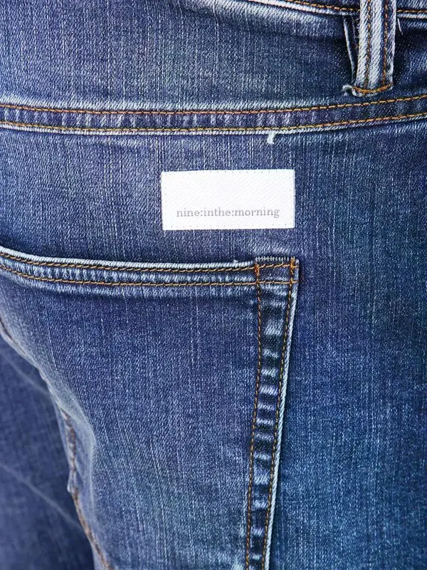 NINE:INTHE:MORNING Five-pocket Cotton Jeans