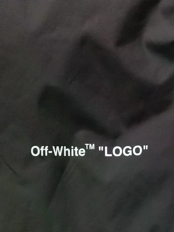 Off-White Logo Swim Shorts - Black