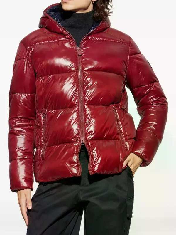 【極美品】SAVE THE DUCK ダウンジャケッHOODED レッド Save The Duck Hooded Puffer Jacket In Red - 36% Off | Editorialist