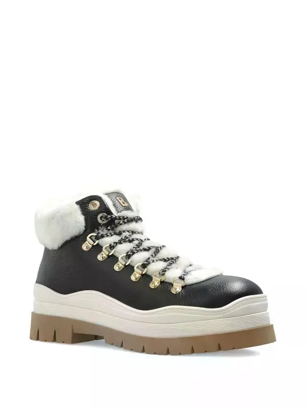 Bogner Arosa Lace-up Shearling Trainers