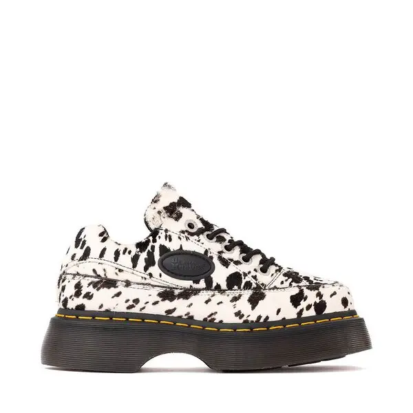 Dr. Martens Buzz 5-eye Platform Casual Shoe - Dalmatian