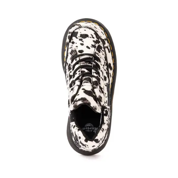 Dr. Martens Buzz 5-eye Platform Casual Shoe - Dalmatian