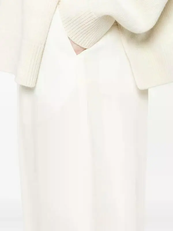 TOTEME Pleated Trousers - Neutrals