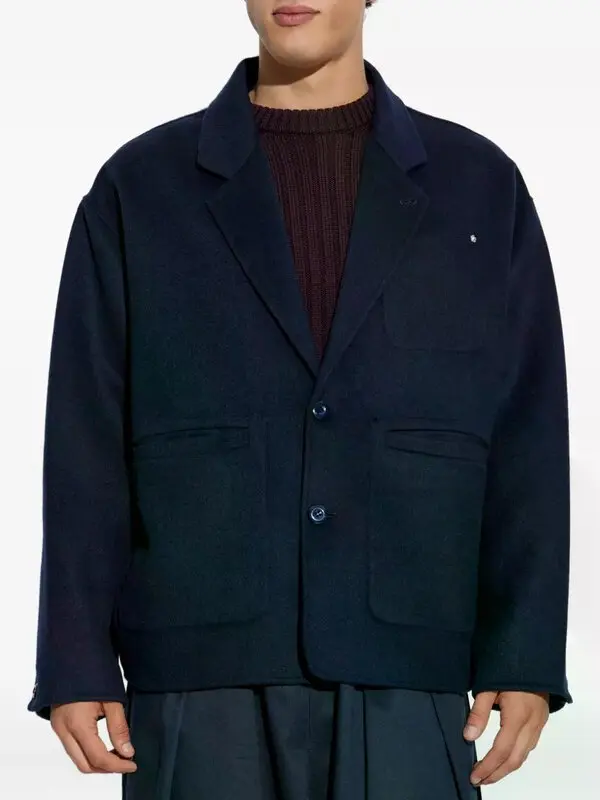 Kenzo Three-button Patch-pocket Cardigan