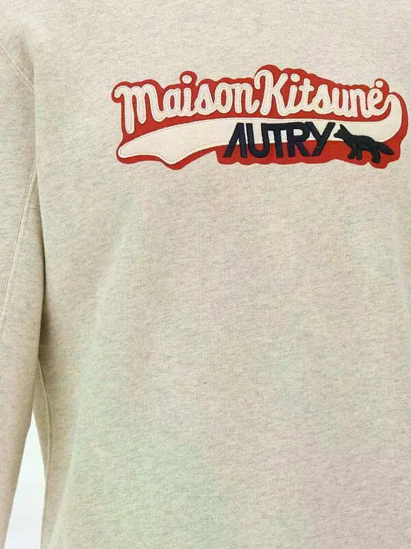 AUTRY X Maison Kitsuné Logo-detail Sweatshirt