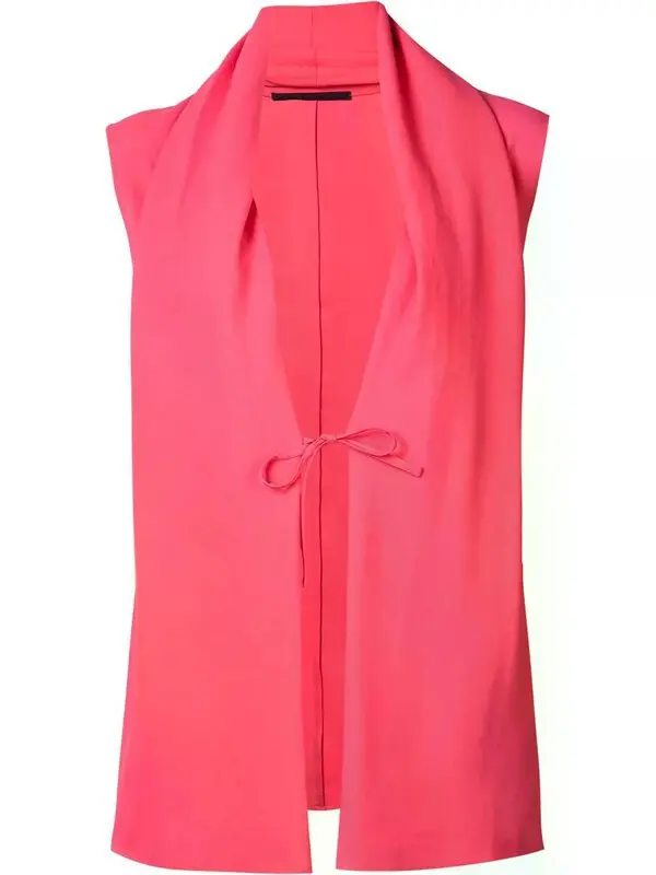 HAIDER ACKERMANN Open Shawl Lapel Top