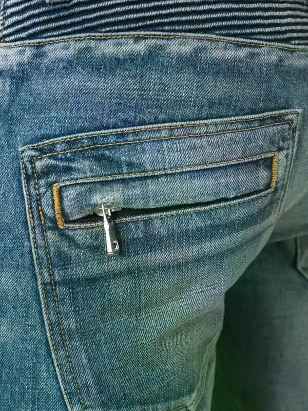 Balmain Biker Jeans - Blue