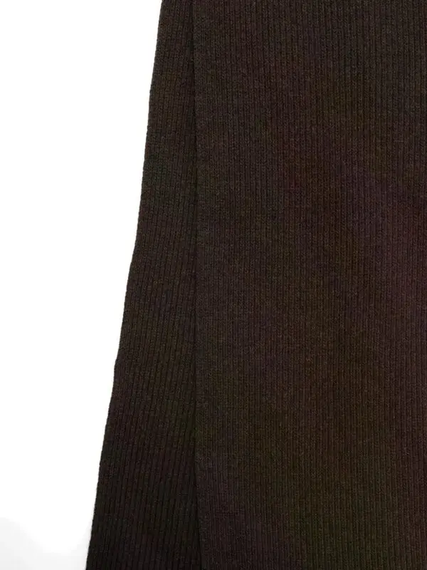 Paul & Shark Ribbed Scarf - Brown