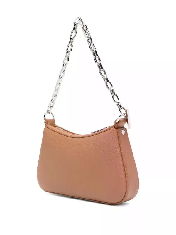 Alexander McQueen Mini T-bar Chain-strap Shoulder Bag - Brown