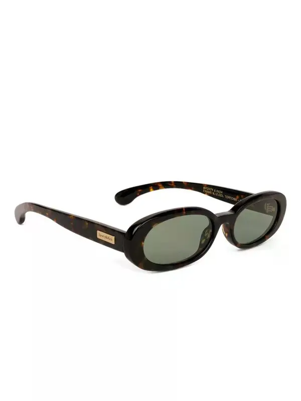 SPORTY & RICH Oval-frame Sunglasses