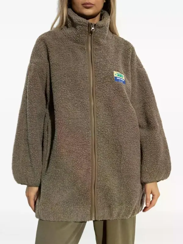 American Vintage Hoktown Teddy Zip-up Coat