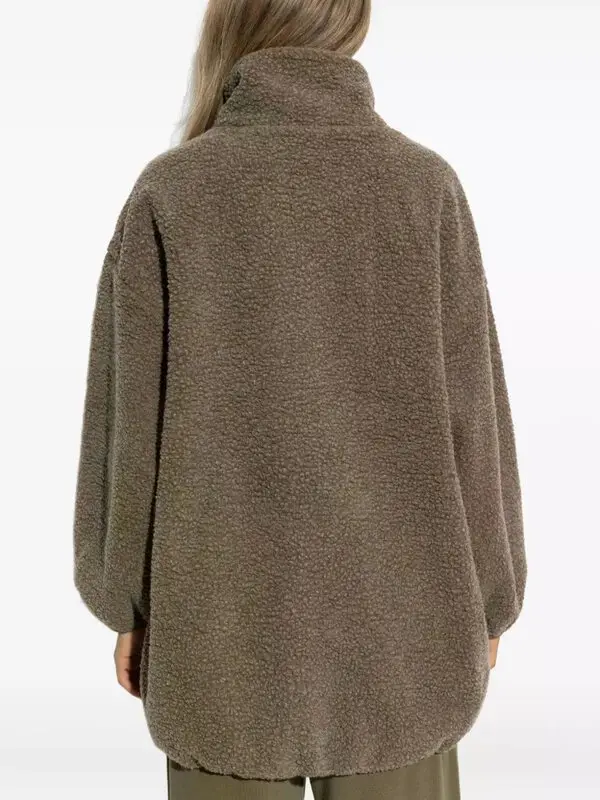 American Vintage Hoktown Teddy Zip-up Coat