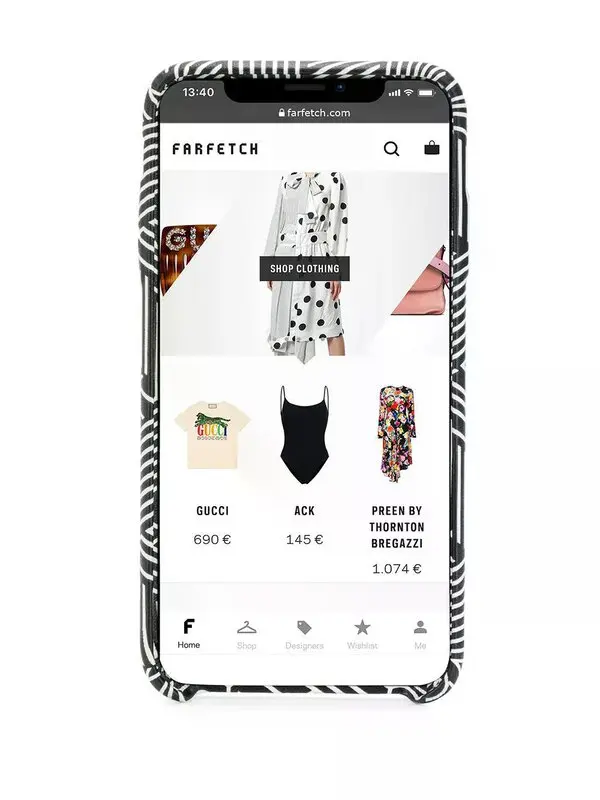 Off-White Graphic Logo Print Iphone Xs Max Case