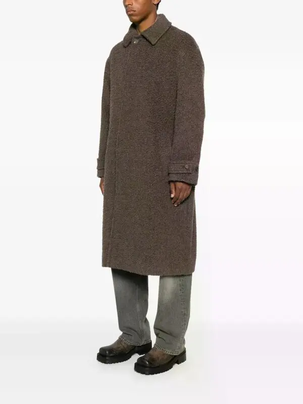 GOLDEN GOOSE Buttoned Pocket Coat - Neutrals