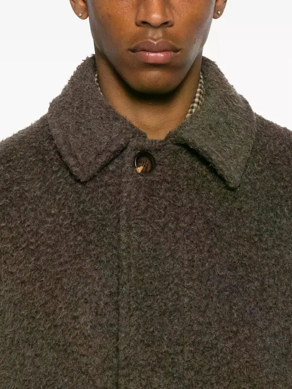 GOLDEN GOOSE Buttoned Pocket Coat - Neutrals