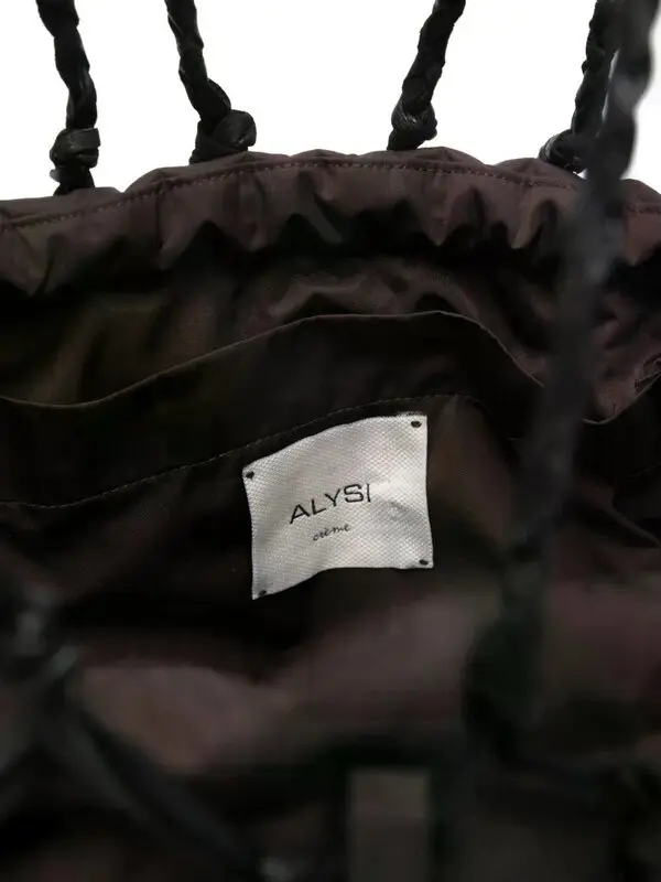 ALYSI Interwoven Tote Bag