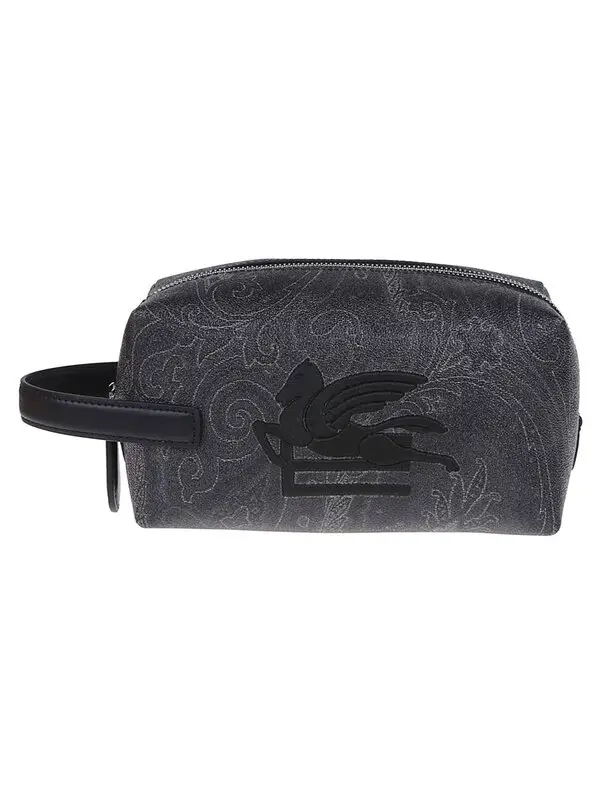 Etro Small Arnica Beauty Case - Black