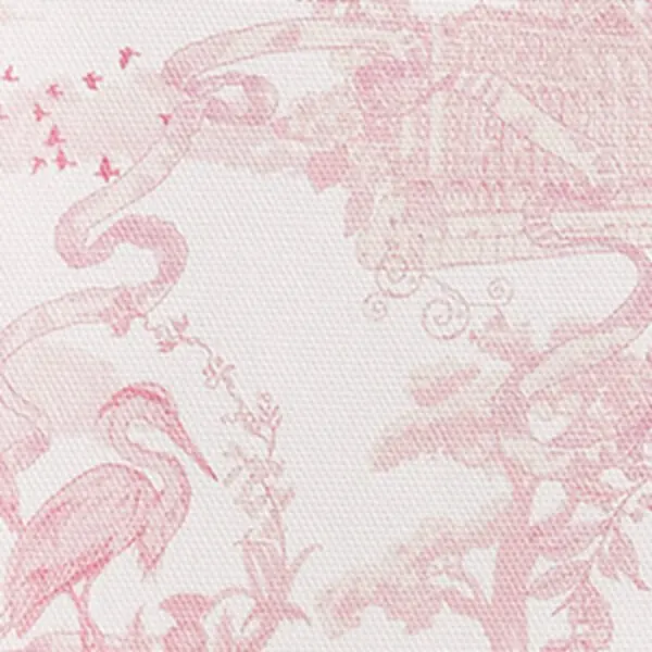Harrods Small Toile Print Tote Bag - Pink