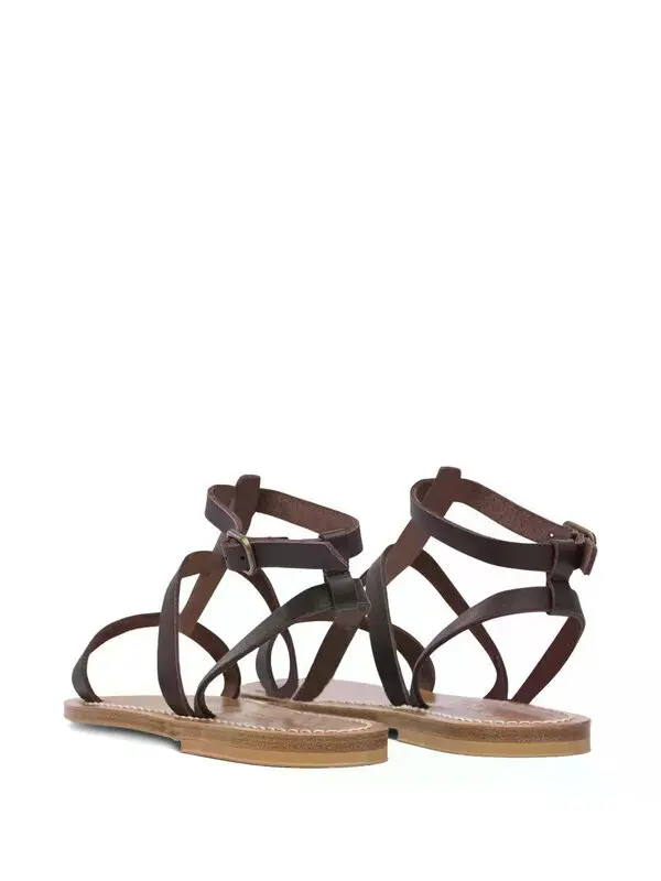 K.JACQUES Buckle-fastening Leather Sandals