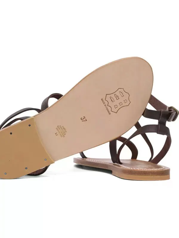 K.JACQUES Buckle-fastening Leather Sandals