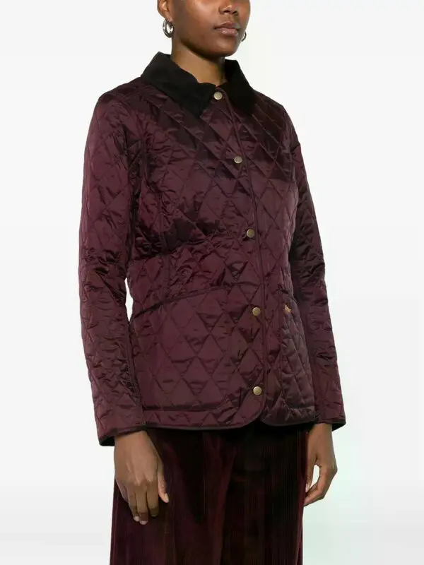 Barbour Quilted Corduroy-collar Jacket