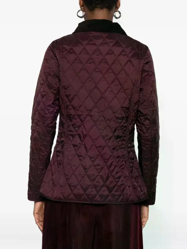 Barbour Quilted Corduroy-collar Jacket