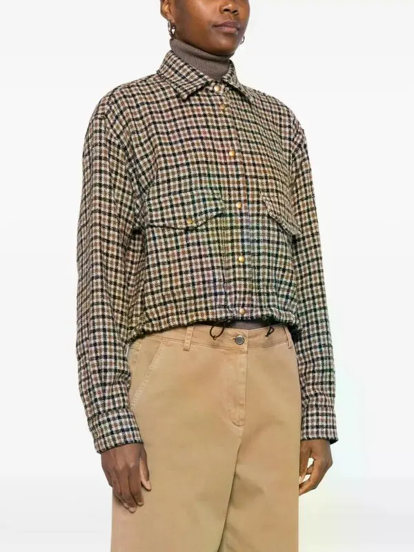 Moncler Check-pattern Overshirt