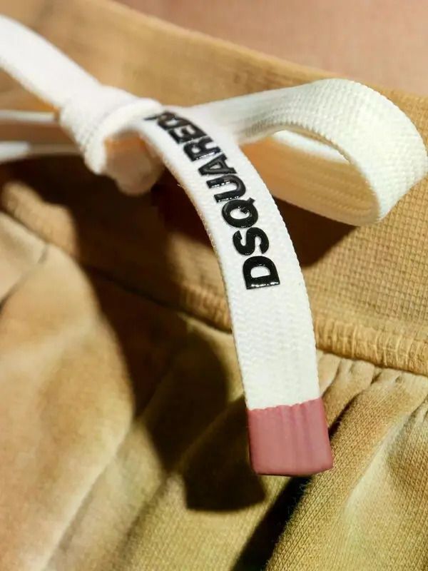 Dsquared2 Drawstring Cotton Track Shorts
