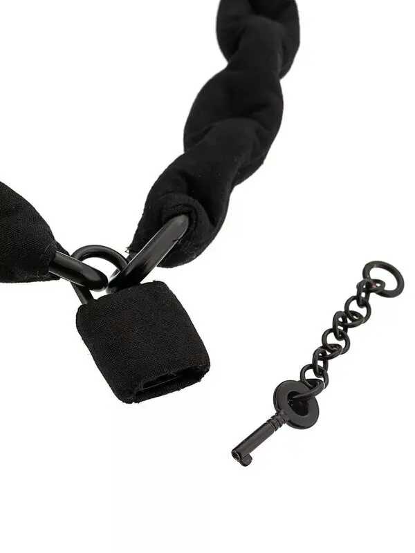 MAISON MARGIELA Padlock And Key Necklace