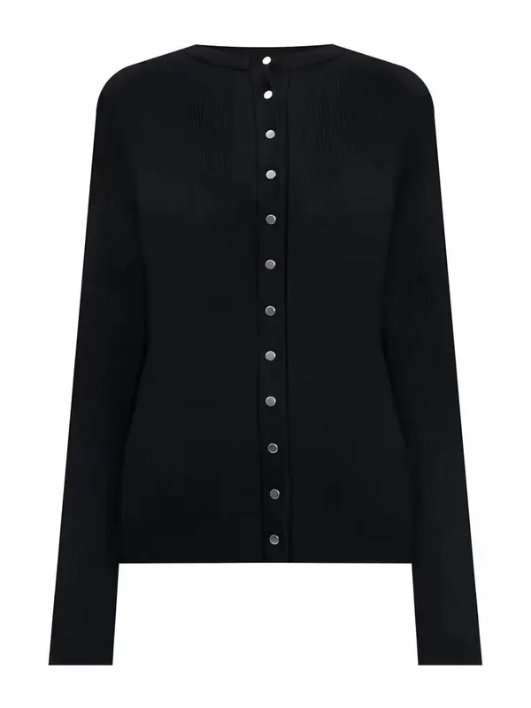 JIL SANDER Ribbed Front-button Cardigan