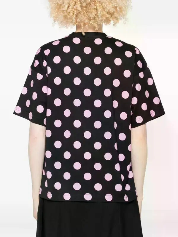 Moschino Teddy-print T-shirt - Black