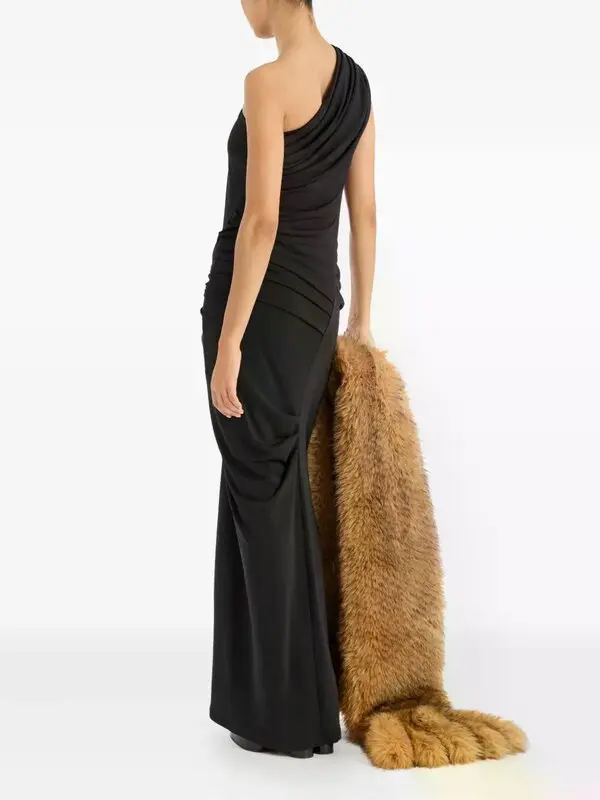 knitted flared dress ANDREEVA |Golden Hour Metallic Knit Dress M / Gold main image 0