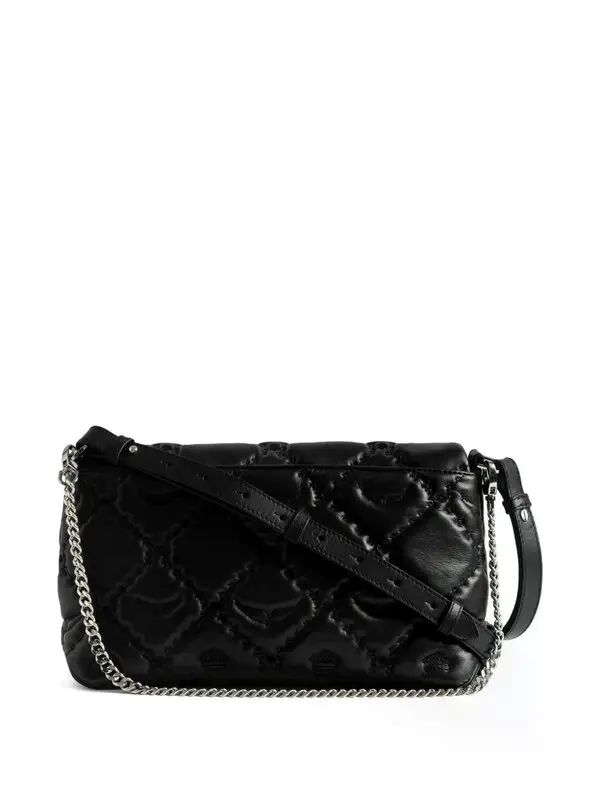Zadig&Voltaire Rock Ii Quilted Crossbody Bag - Black