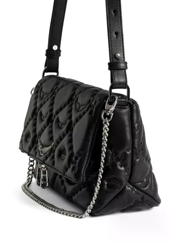 Zadig&Voltaire Rock Ii Quilted Crossbody Bag - Black