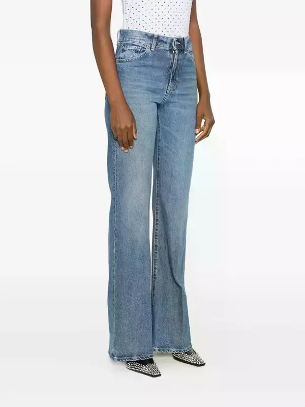 DONDUP Logo-patch Jeans - Blue