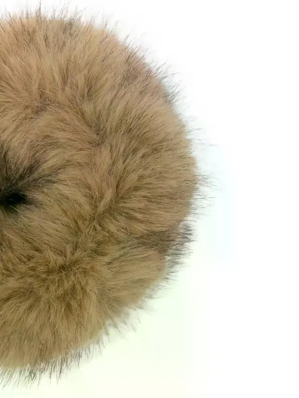 BY MALENE BIRGER Elbie Faux-fur Wrist Cuffs - Brown