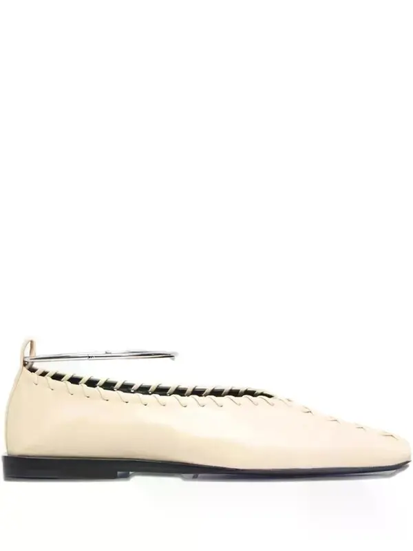 JIL SANDER Braided Ankle-bracelet Espadrilles