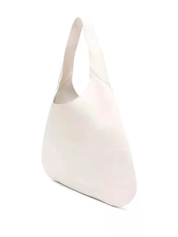 Carven Tommaso Leather Shoulder Bag - Neutrals
