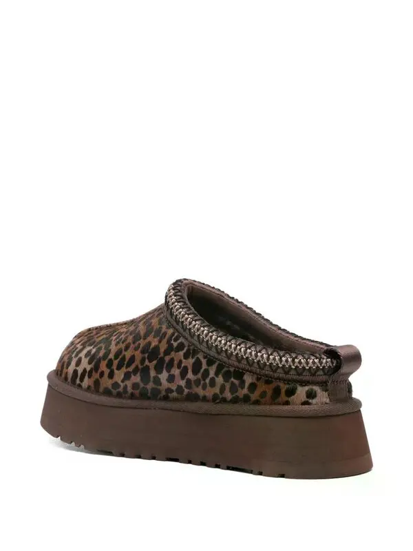 UGG Tazz Leopard-print Platform Mules - Brown