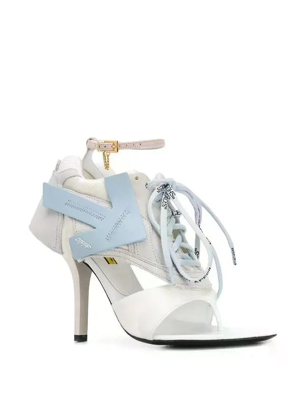 Off-White High-heeled Runner Sandals
