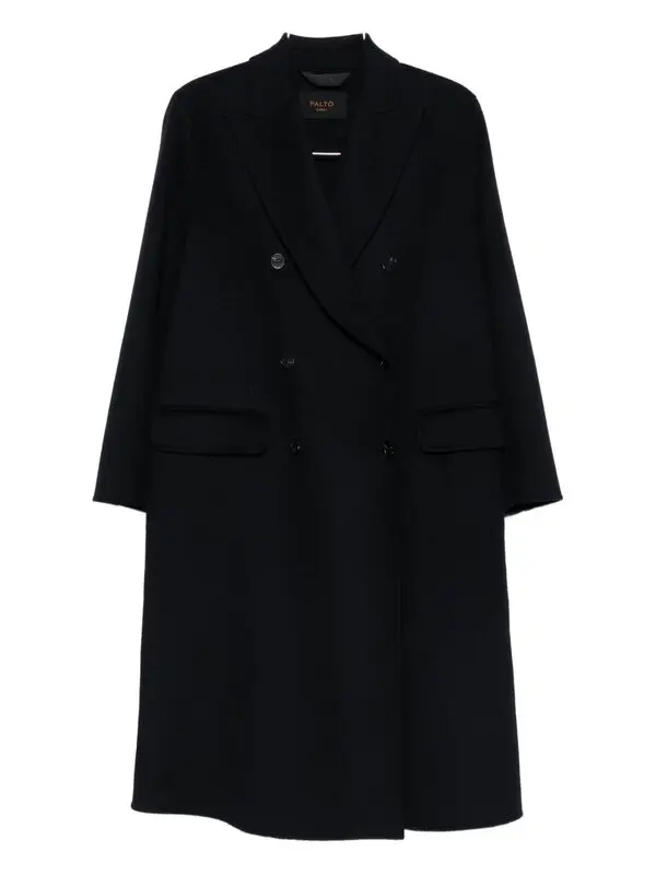 PALTO' Arianna Wool Coat - Blue