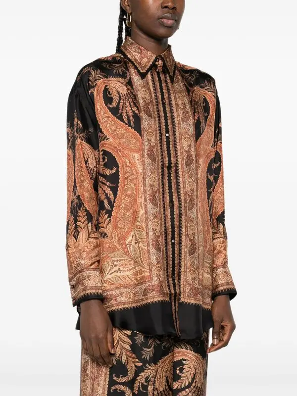 Zimmermann Hypnotic Silk Shirt